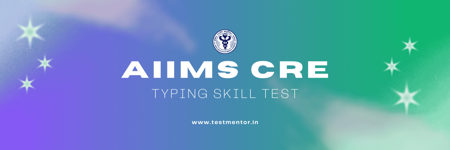 Test Mentor - SSC CGL CHSL EPFO DSSSB DRDO BSF Free Typing Test