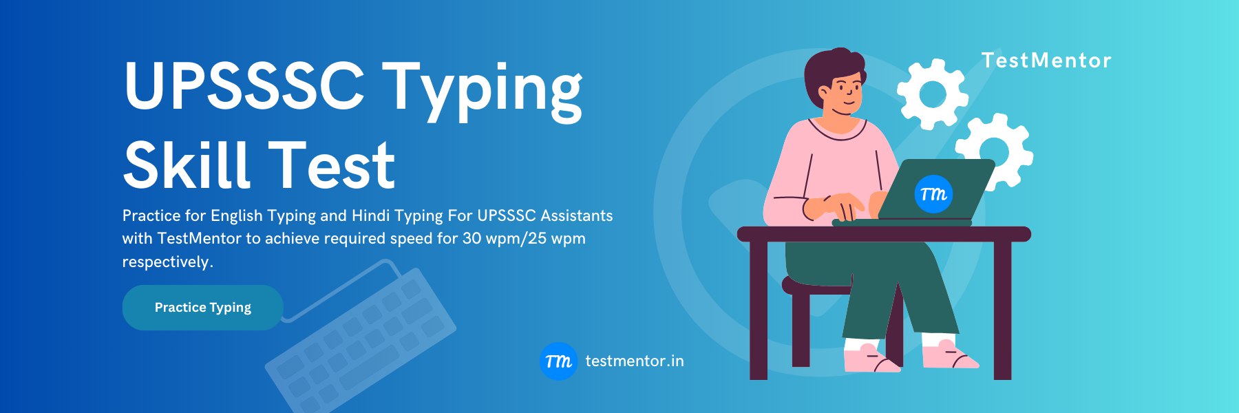 Test Mentor - SSC CGL CHSL EPFO DSSSB DRDO BSF Free Typing Test